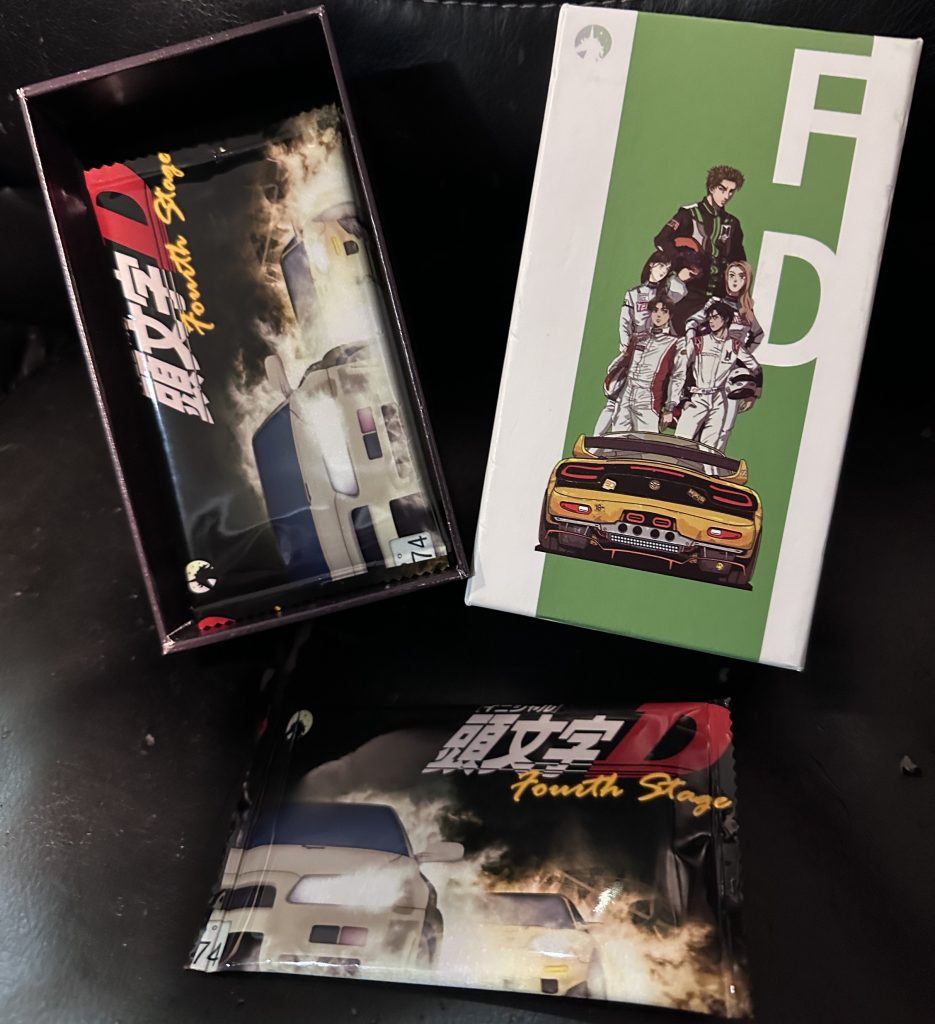 Initial D Trading Cards in a Stylish Anime Package - Trading Card Archives