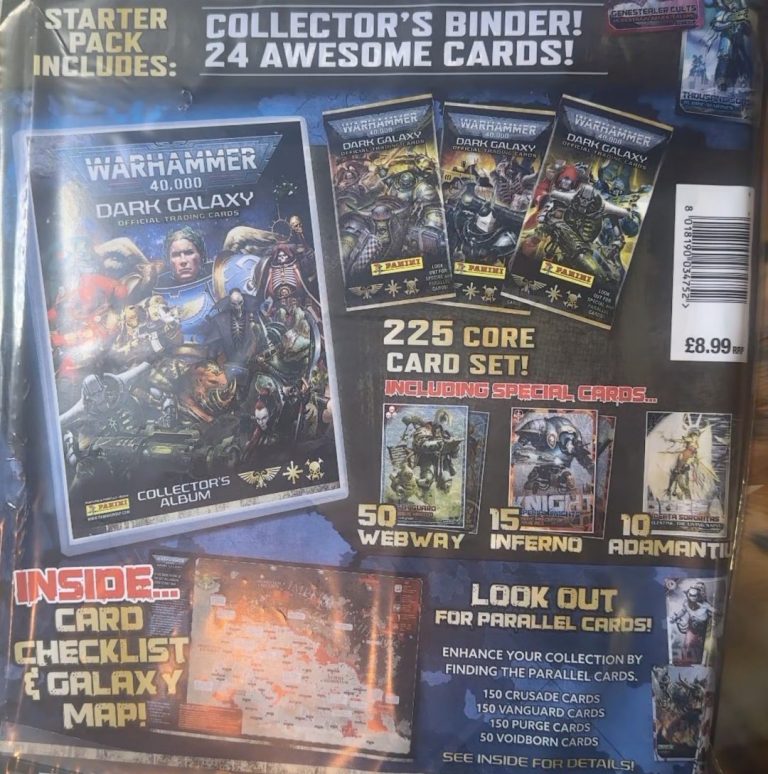 The Grim, Dark Galaxy of Warhammer 40k Trading Cards - Trading Card ...