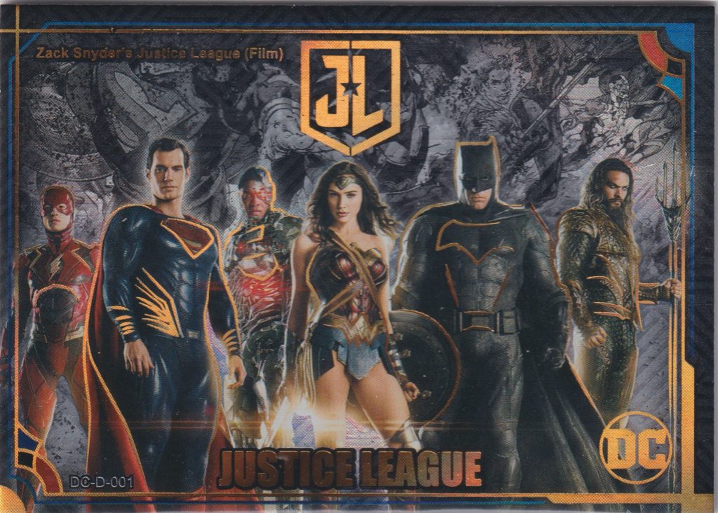 The Justice League: DC-D-001 - Trading Card Archives