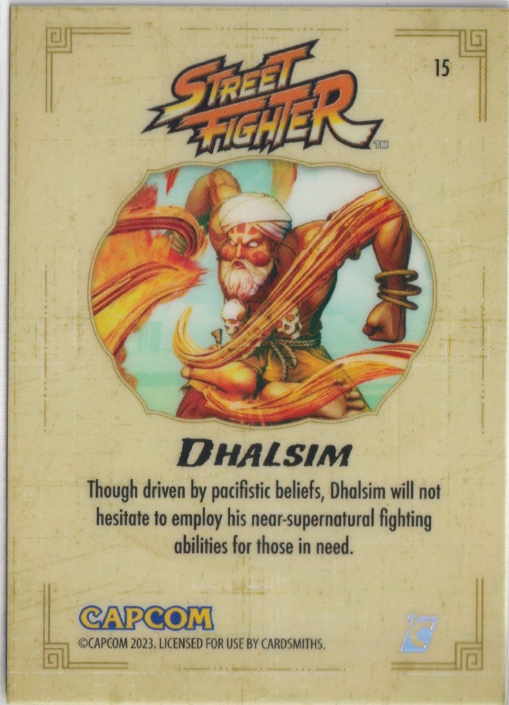 Street Fighter: SF-15W - Trading Card Archives