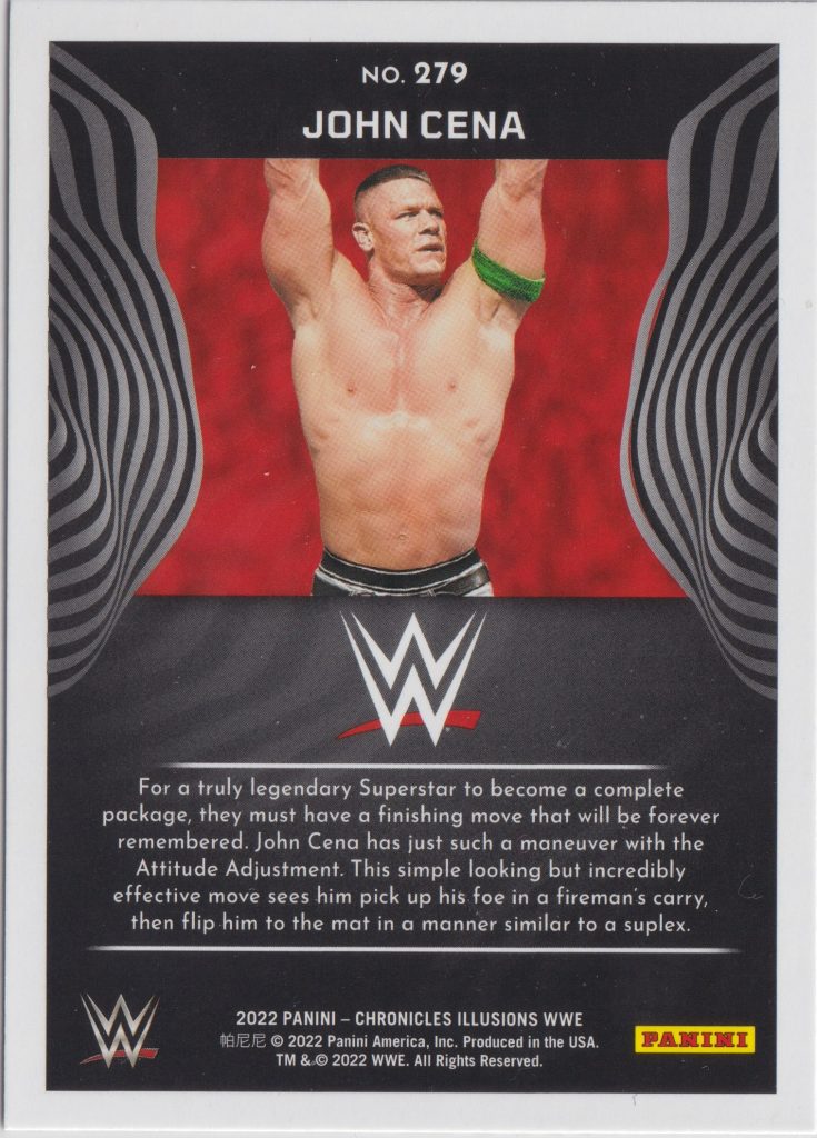 John Cena: WWE-279 - Trading Card Archives