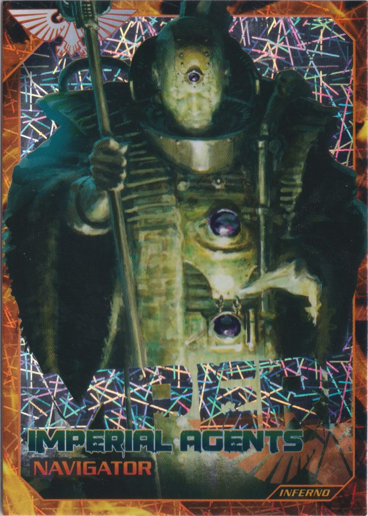 Warhammer 40k Dark Galaxy, Navigator: INF-187 - Trading Card Archives