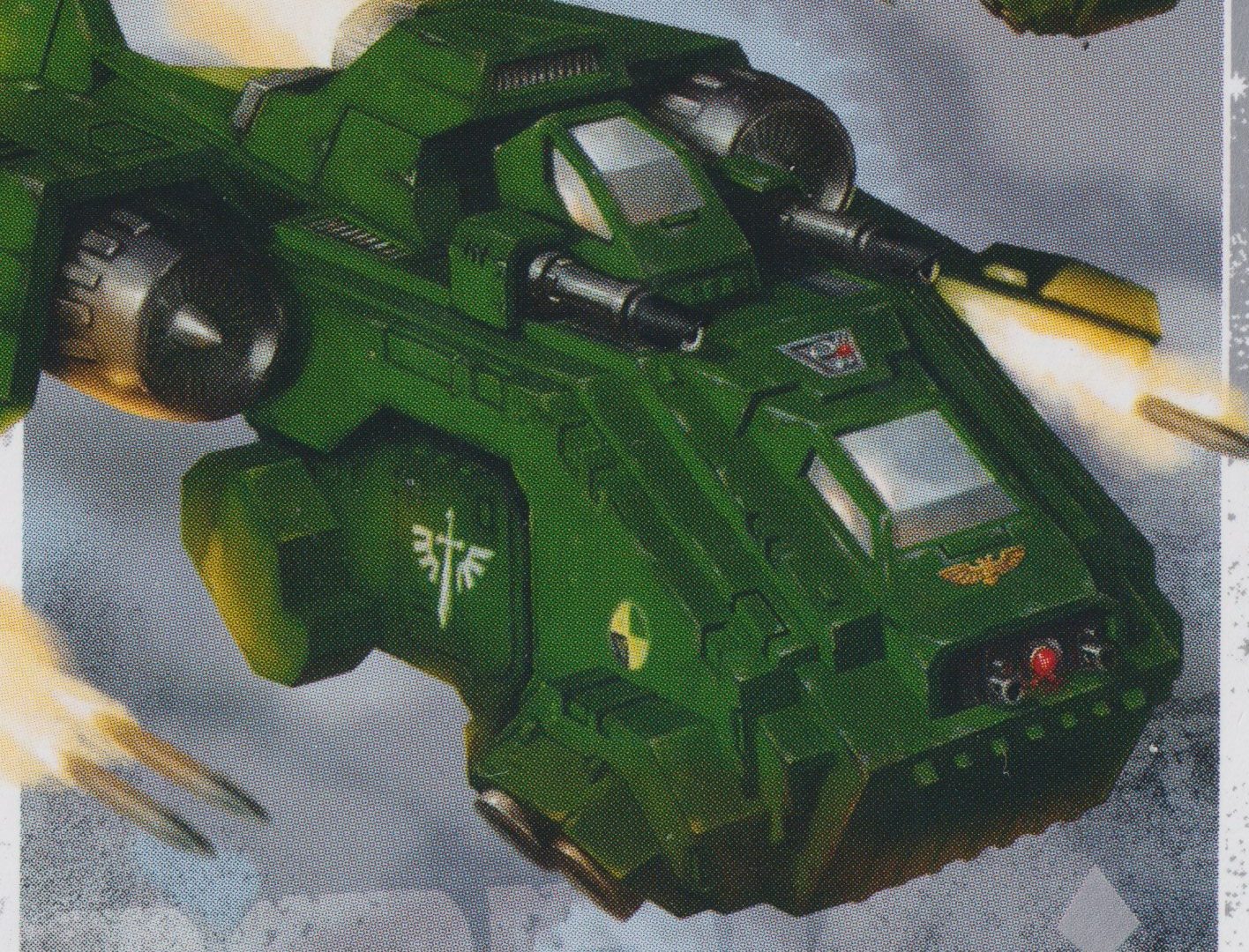 Warhammer 40k Dark Galaxy, Storm Raven: CR-023 - Trading Card Archives