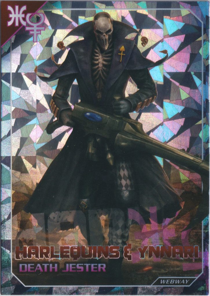 Warhammer 40k Dark Galaxy, Death Jester: WW-200 - Trading Card Archives