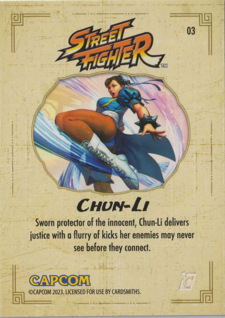 Street Fighter: SF-03 - Trading Card Archives