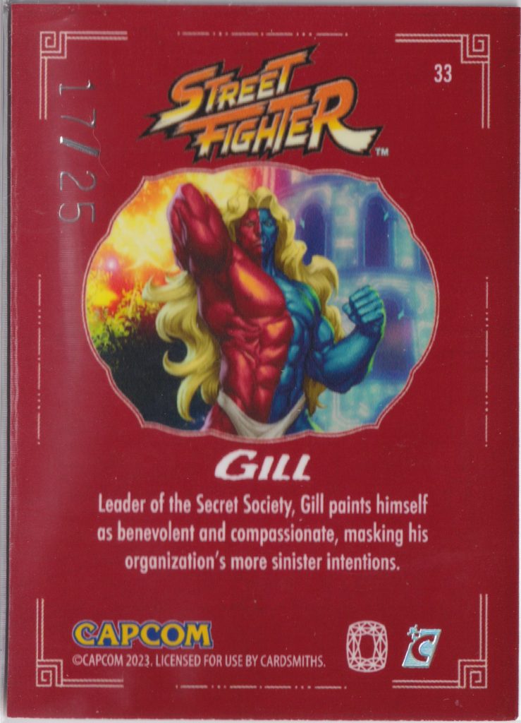 Street Fighter: SF-13RG - Trading Card Archives