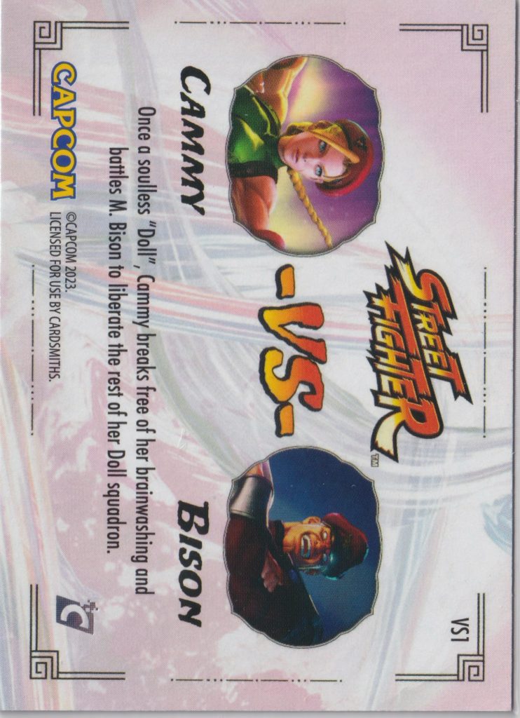 Street Fighter: SF-VS1 - Trading Card Archives