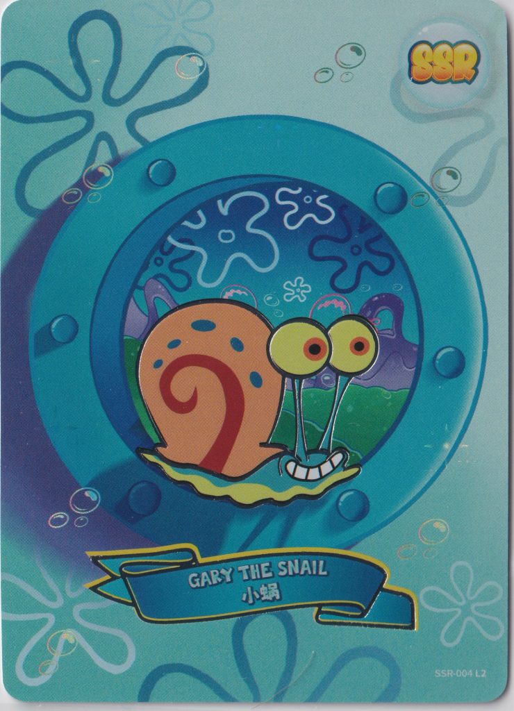 SpongeBob Gary: SB-SSR-004 - Trading Card Archives